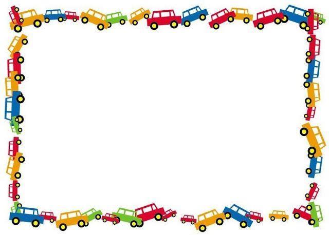 School Bus Page Border