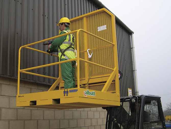 Safe use of a man-cage - Issuu