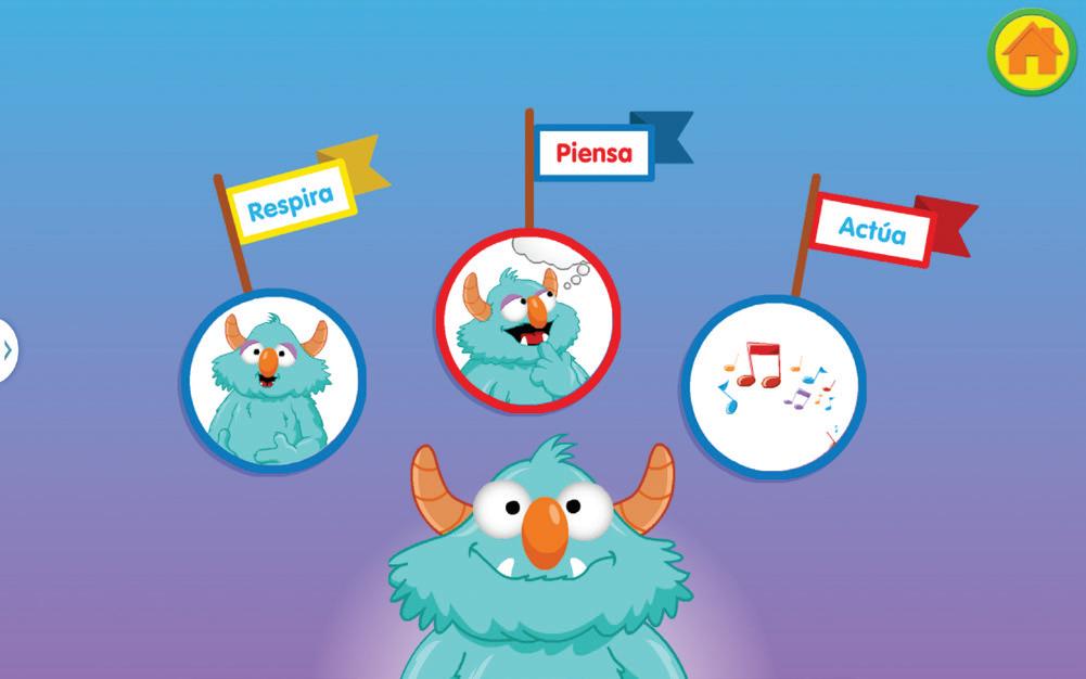 Recursos digitales educación infantil: Respira, Piensa, Actúa