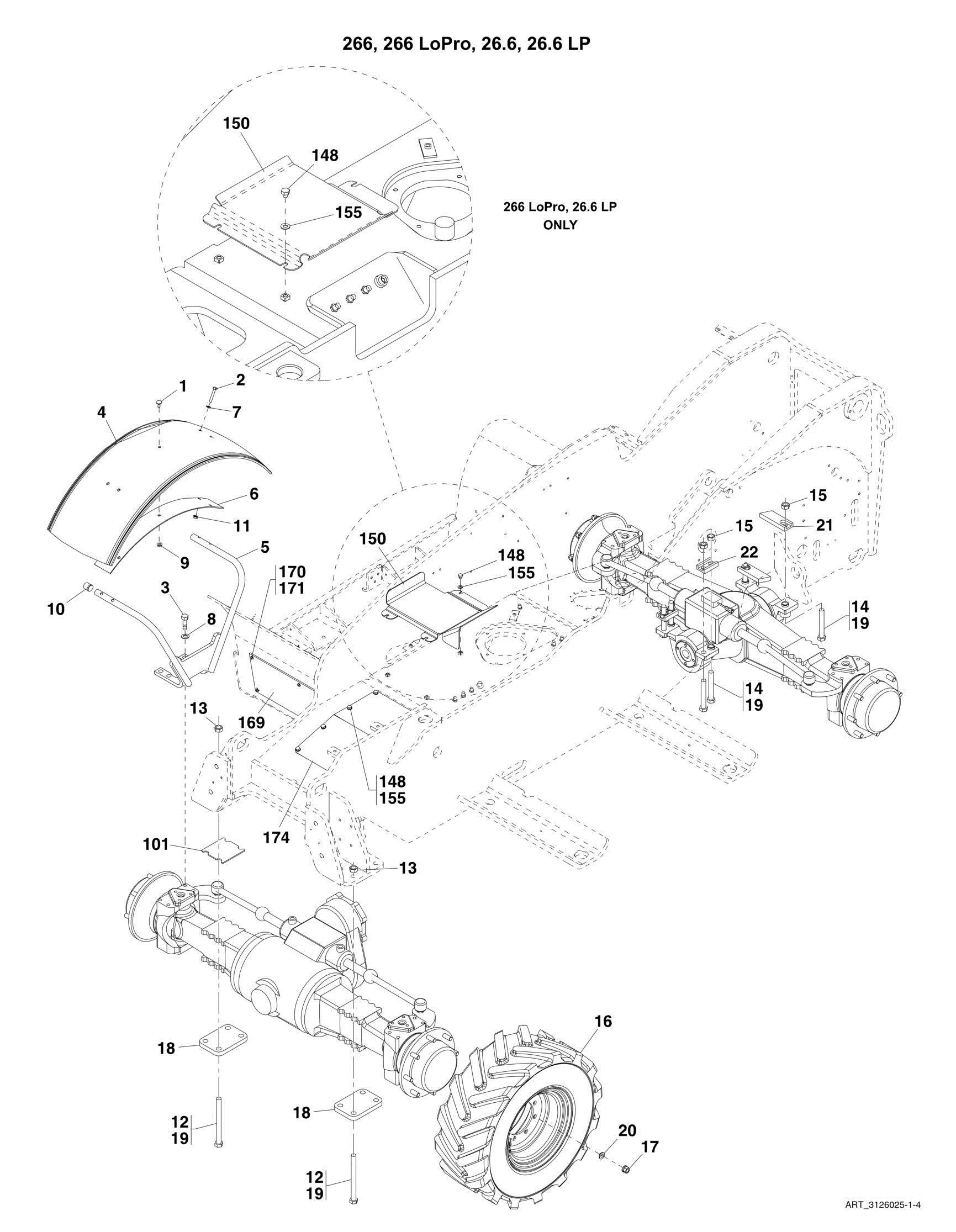 JLG 266 307 266 LoPro Agrovector 26.6 30.7 26.6 LP Parts Manual ...