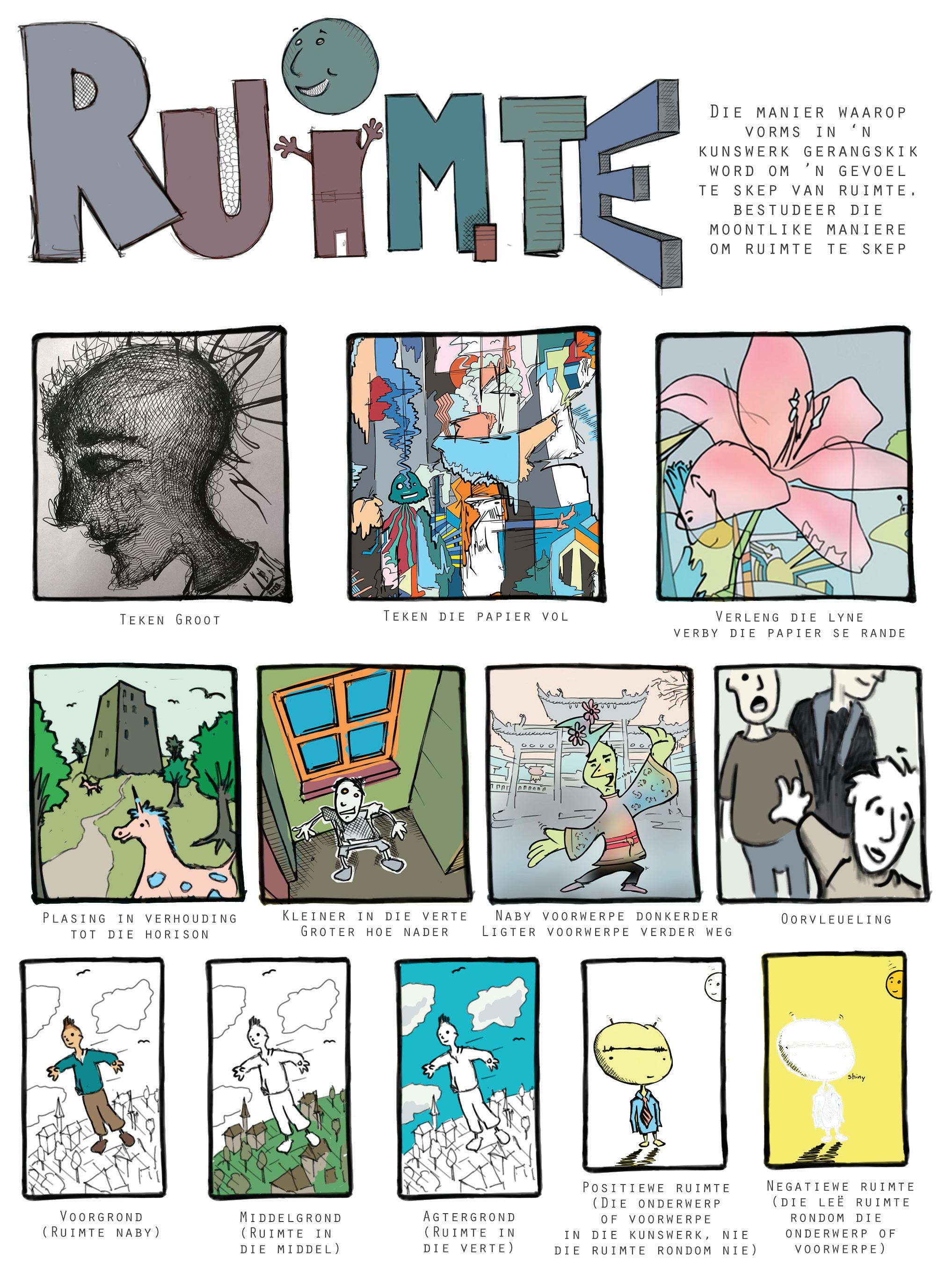 Les 2.1: Visuele geletterdheid: Kunselemente en ontwerpbeginsels - Issuu