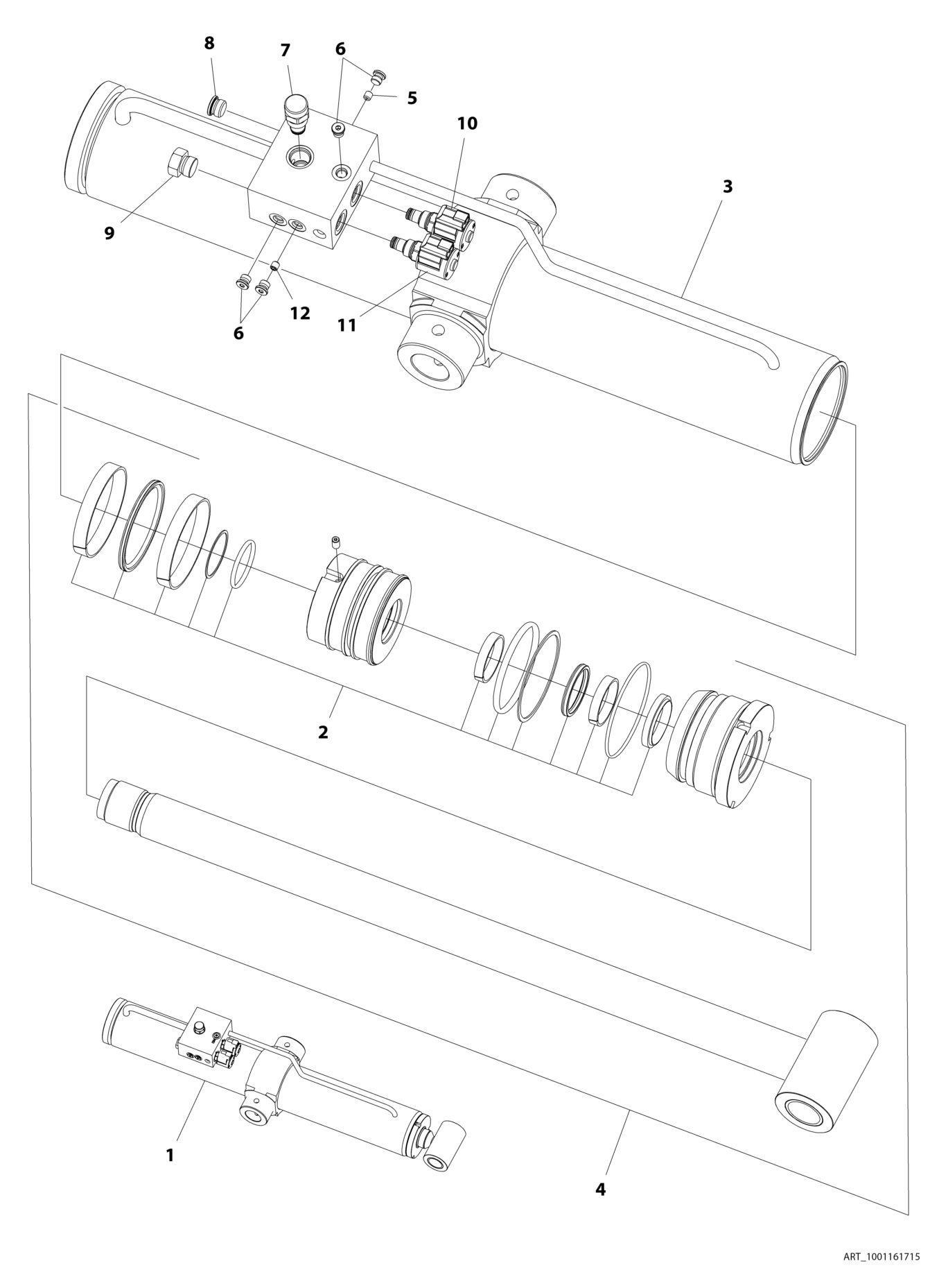 FIGURE 5-5. LIFT CYLINDER ASSEMBLY - TOWER BOOM - Issuu