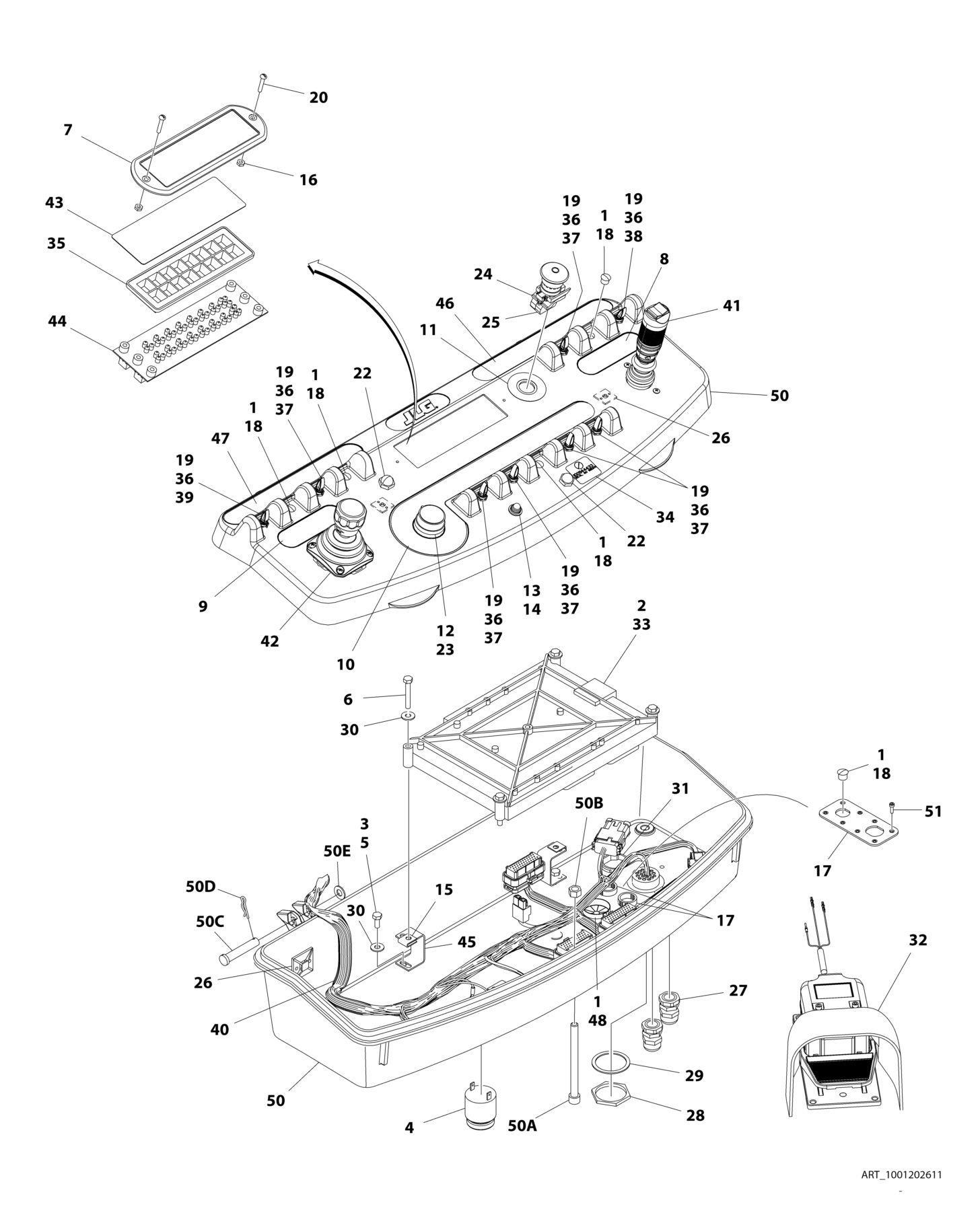 FIGURE 4-9. PLATFORM CONSOLE BOX ASSEMBLY - WITH SKYGUARD - Issuu