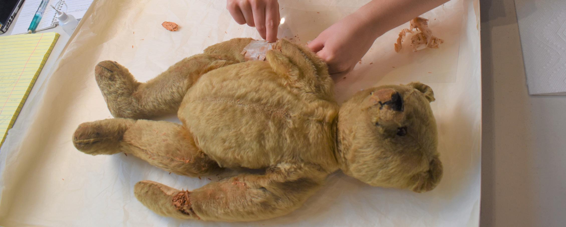 Re Stuffing A Steiff Teddy Bear Issuu