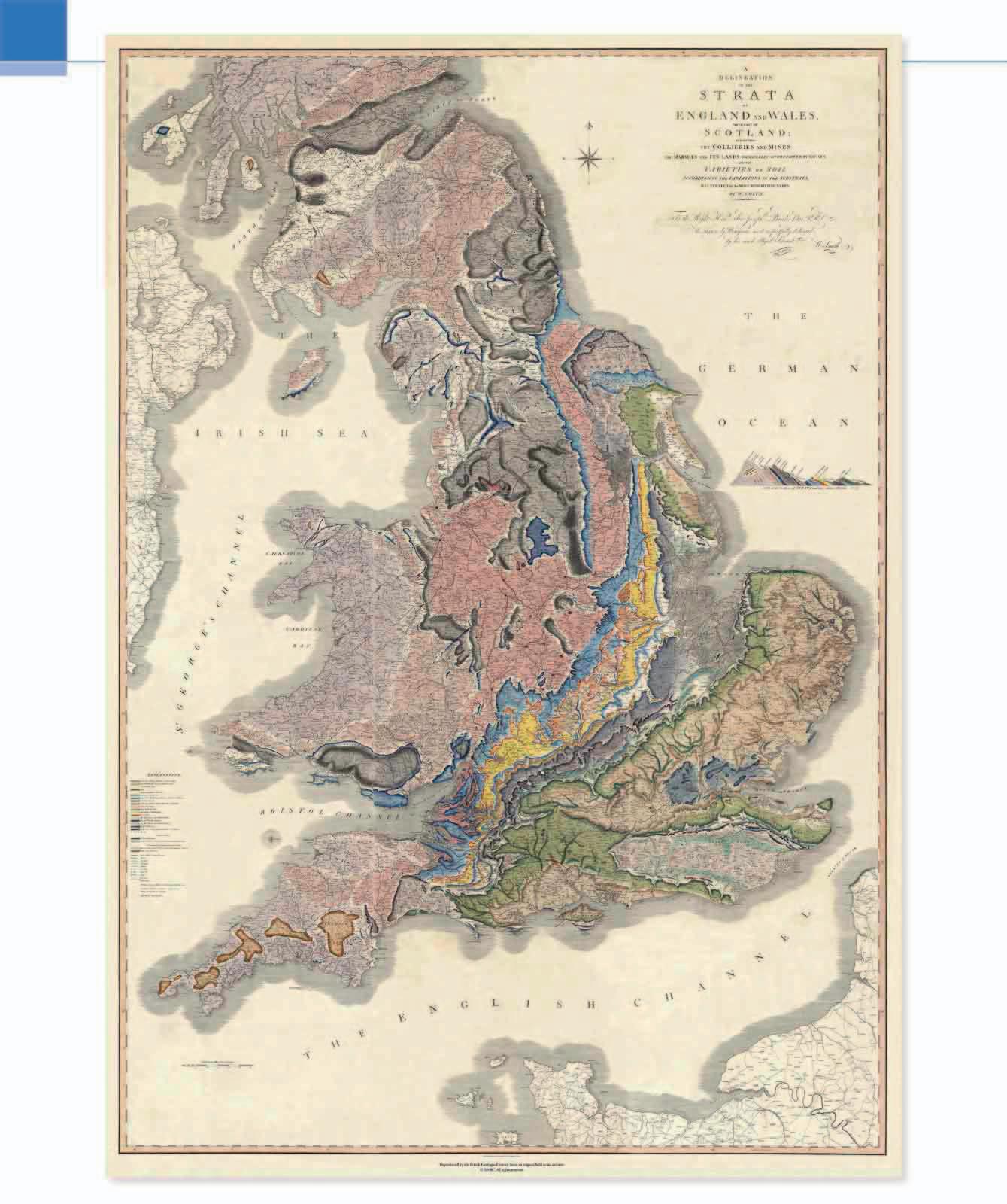 A Delineation of the Strata of England and Wales with Part of Scotland ...