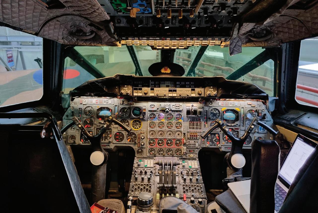 Concorde Interior Cockpit