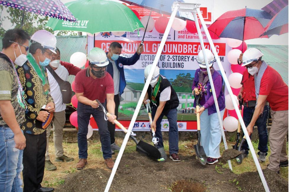 TFBM, Save the Children break ground for 2-storey school building in ...