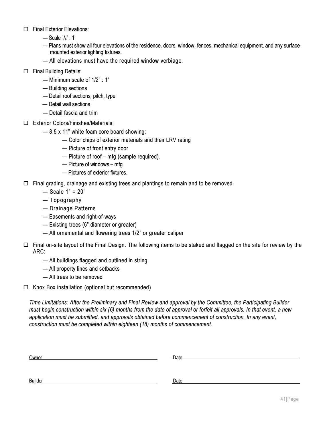 The Reserve Architectural Guidelines 2021 by The Reserve at Lake Keowee ...