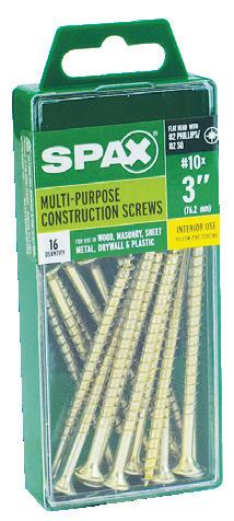 SPAX Product Guide / Catalog | Construction Screws, Fasteners, and ...