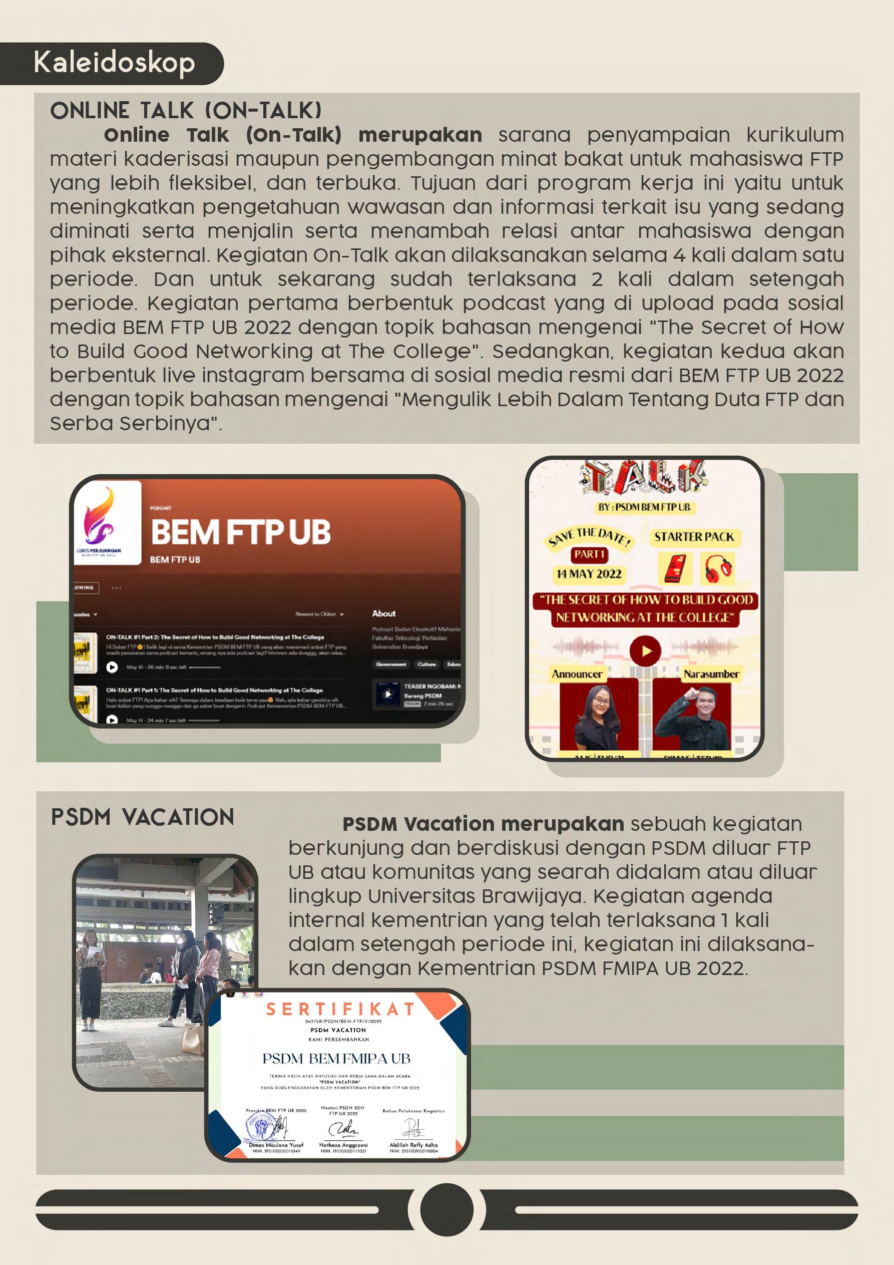 BEM E-MAGZ Vol. 1 | Kabinet Lukis Perjuangan BEM FTP UB 2022 by BEM FTP ...