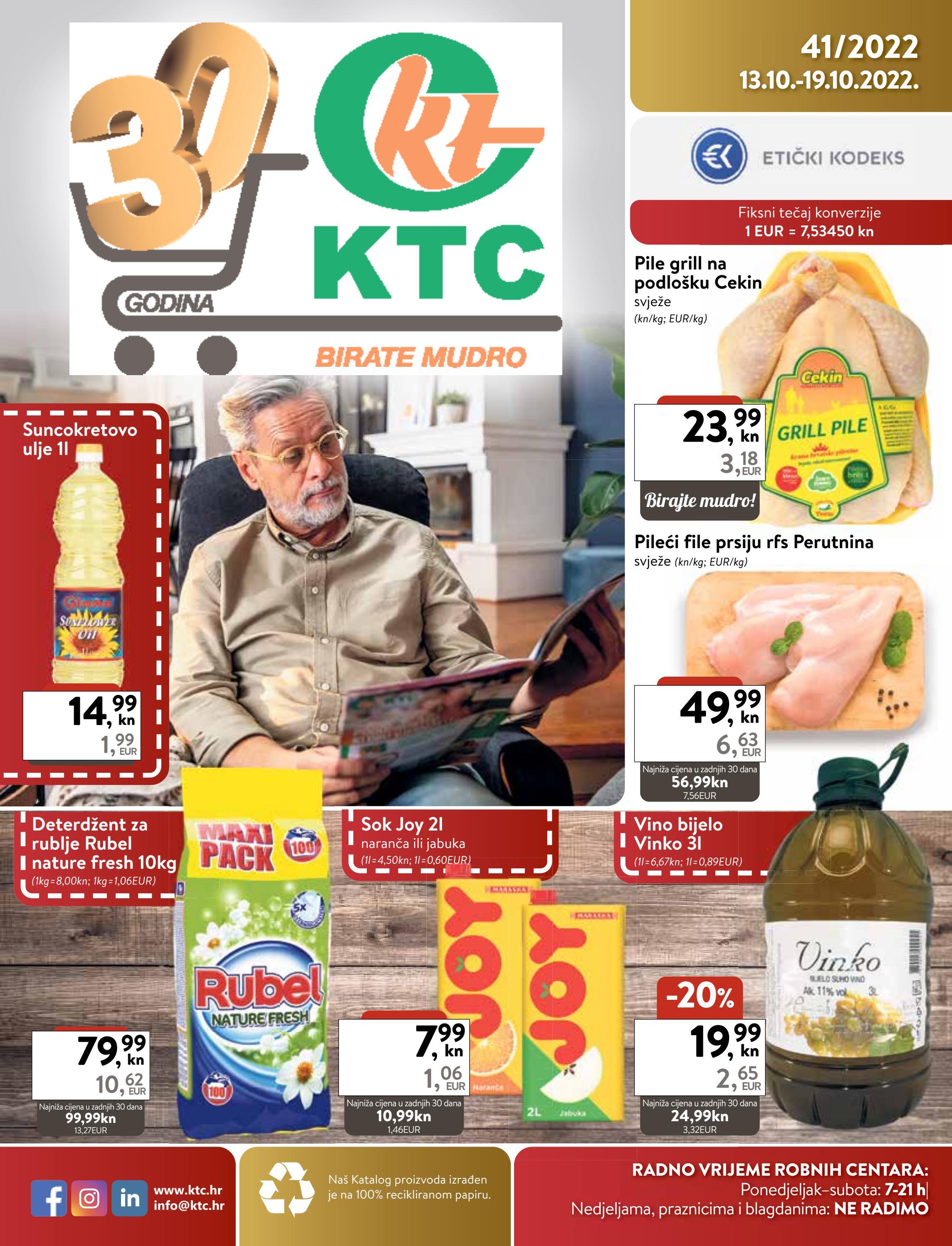 KTC katalog supermarket od 13.-19.10.2022. by Catalog.hr - Issuu
