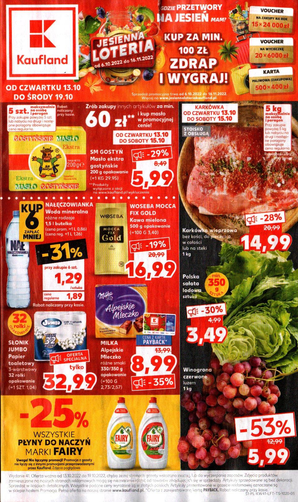 Kaufland gazetka od 13.10 do 19.10.2022 by iUlotka.pl - Issuu