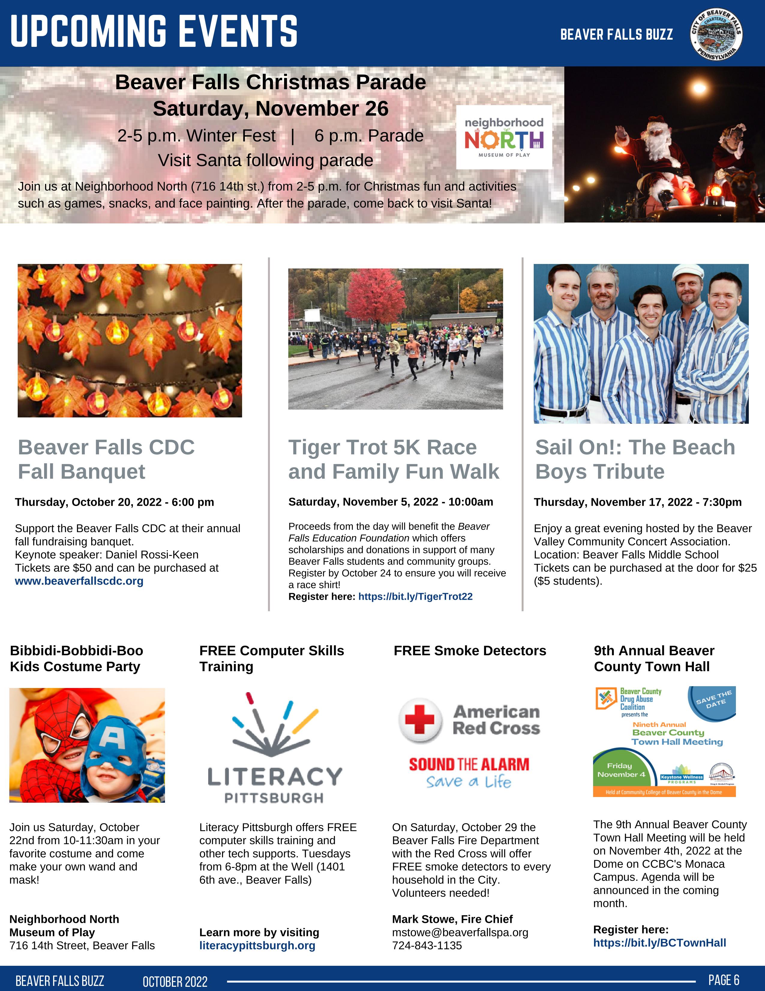 Beaver Falls Buzz Community Newsletter Fall 2022 by Rochelle Burks - Issuu