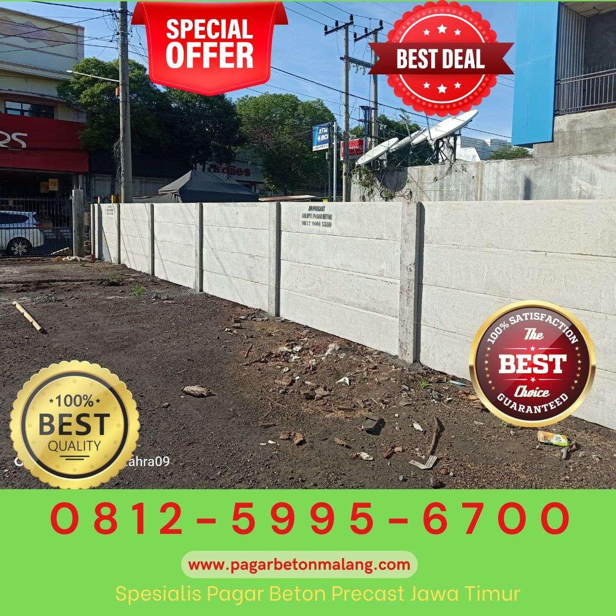 PESAN DISINI 0812.5995.6700 | Jasa Pasang Pagar Beton Panel Malang by ...