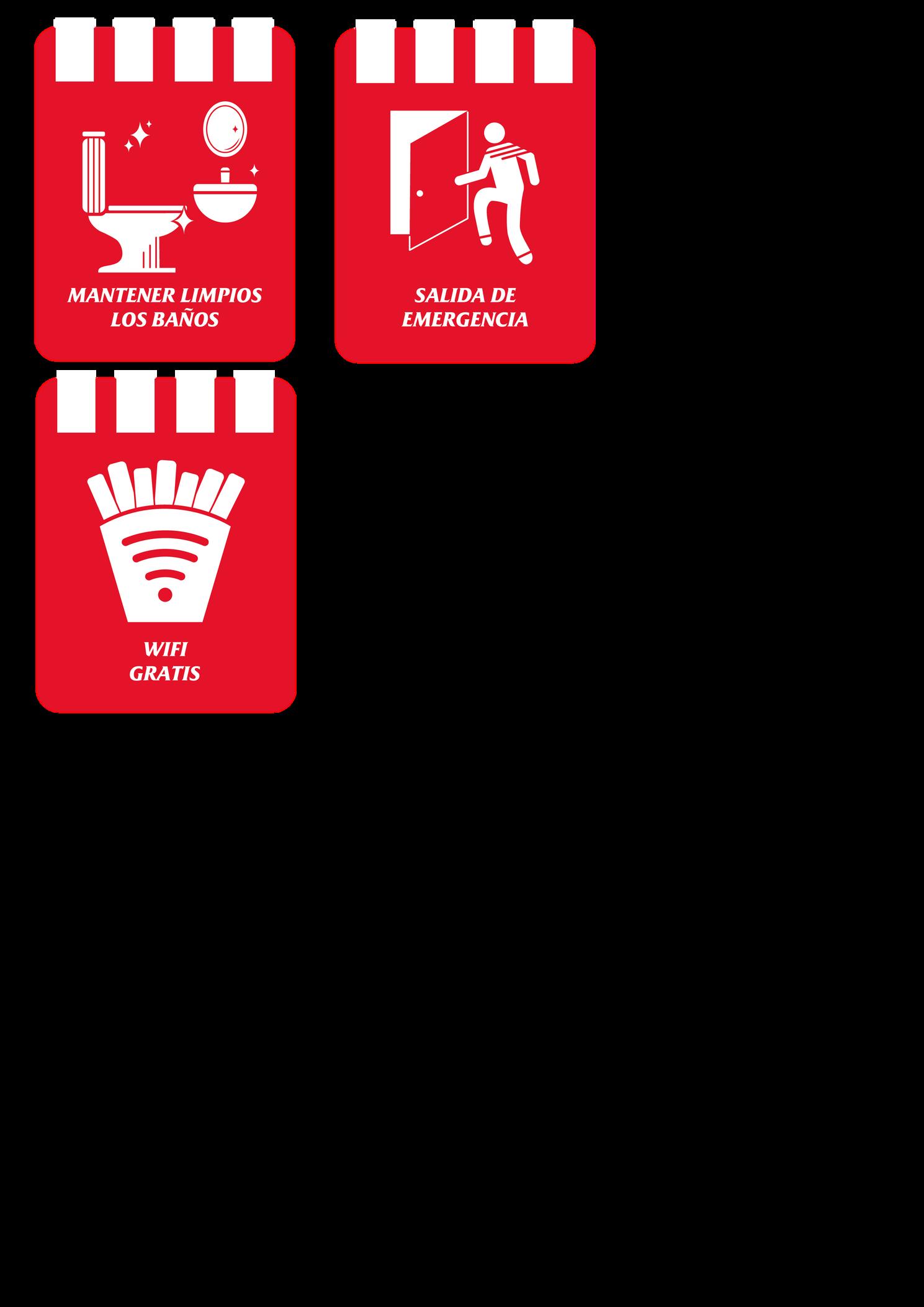 REDISEÑO MANUAL DE SEÑALÉTICA KFC - GRUPO 1 - A1 by DAYANA JATSUMY ...