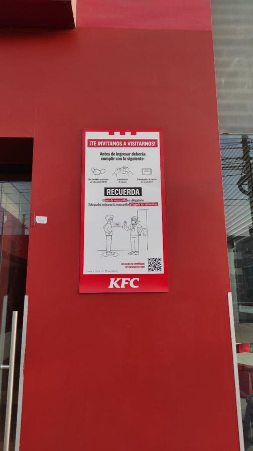 REDISEÑO MANUAL DE SEÑALÉTICA KFC - GRUPO 1 - A1 by DAYANA JATSUMY ...