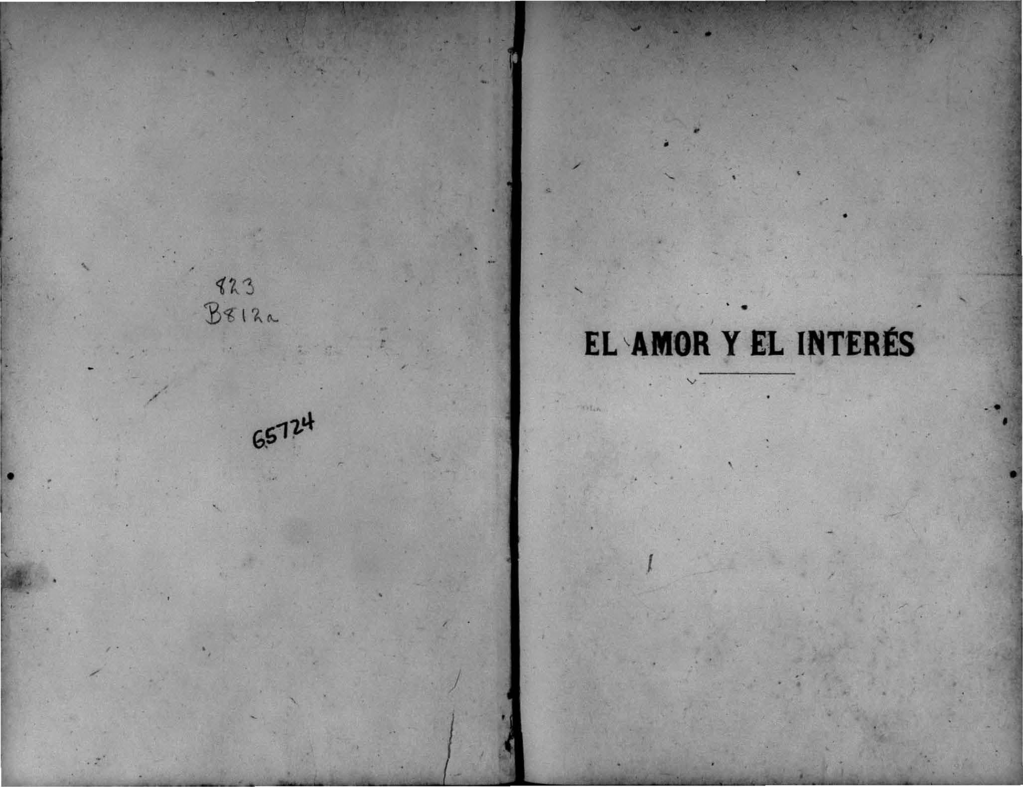 El amor y el interés (1909) by La Colección Puertorriqueña - Issuu