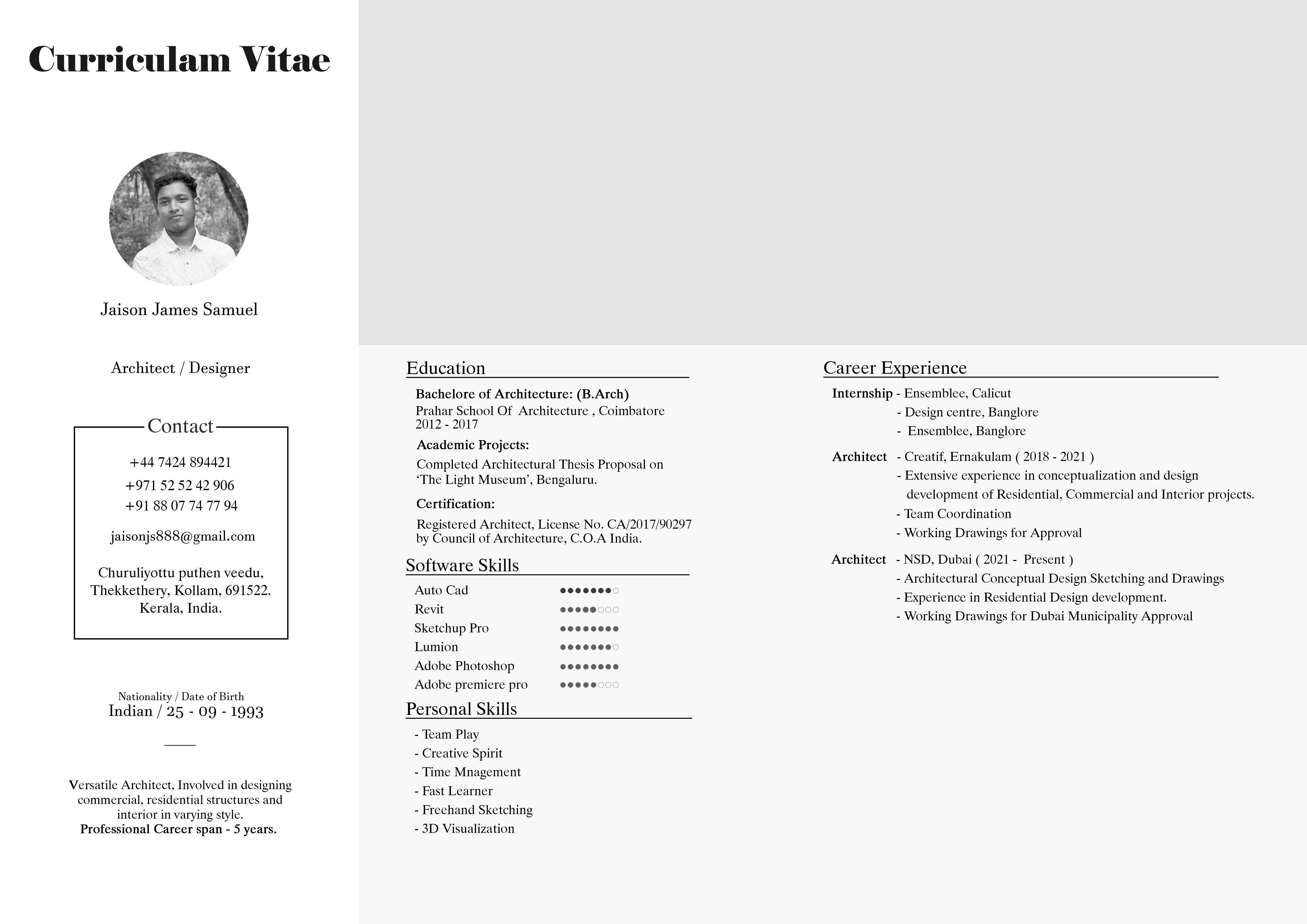 Jaison James Samuel :: Architecture - Interior Portfolio 2022 by jaison james samuel - Issuu