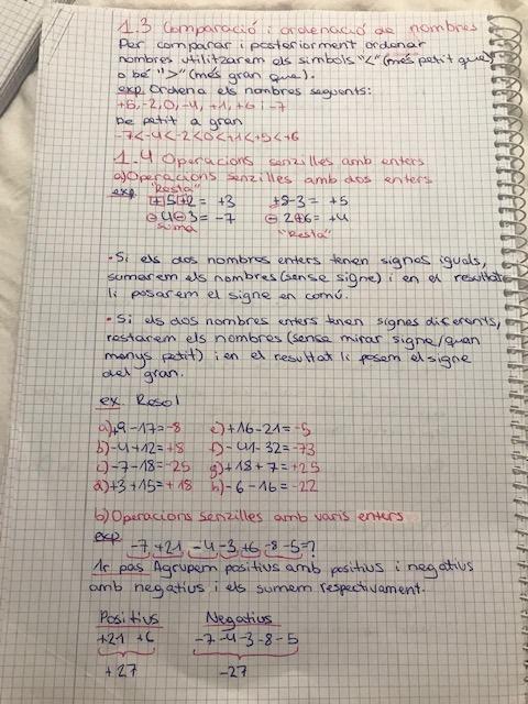 Dossier: 1.- Els nombres enters by NOA MUNUERA MARCO - Issuu