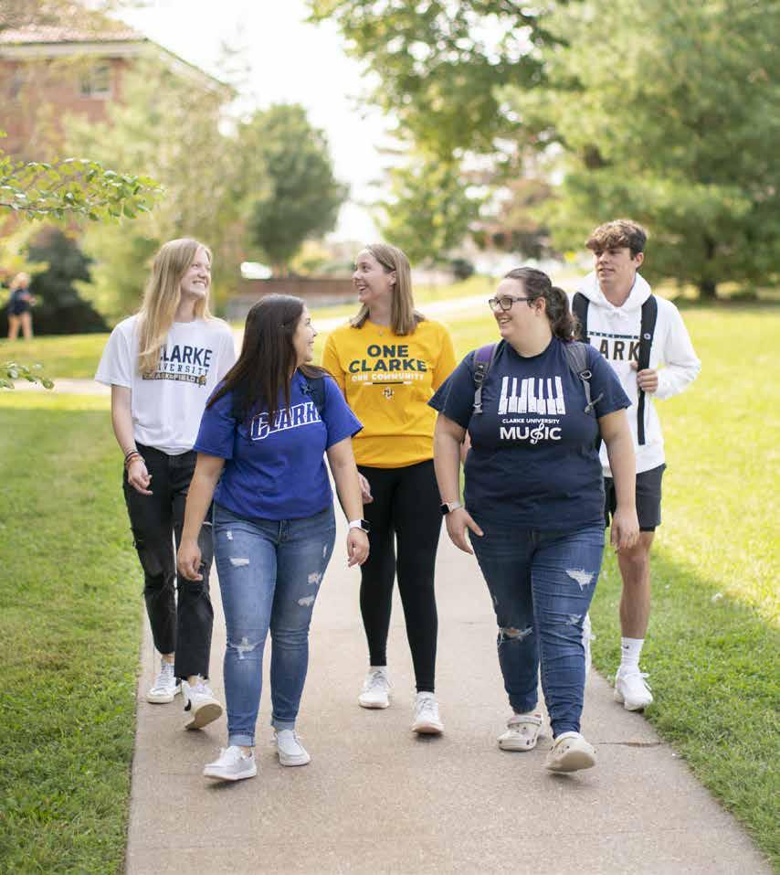 Clarke University Transfer Brochure by Clarke University - Issuu
