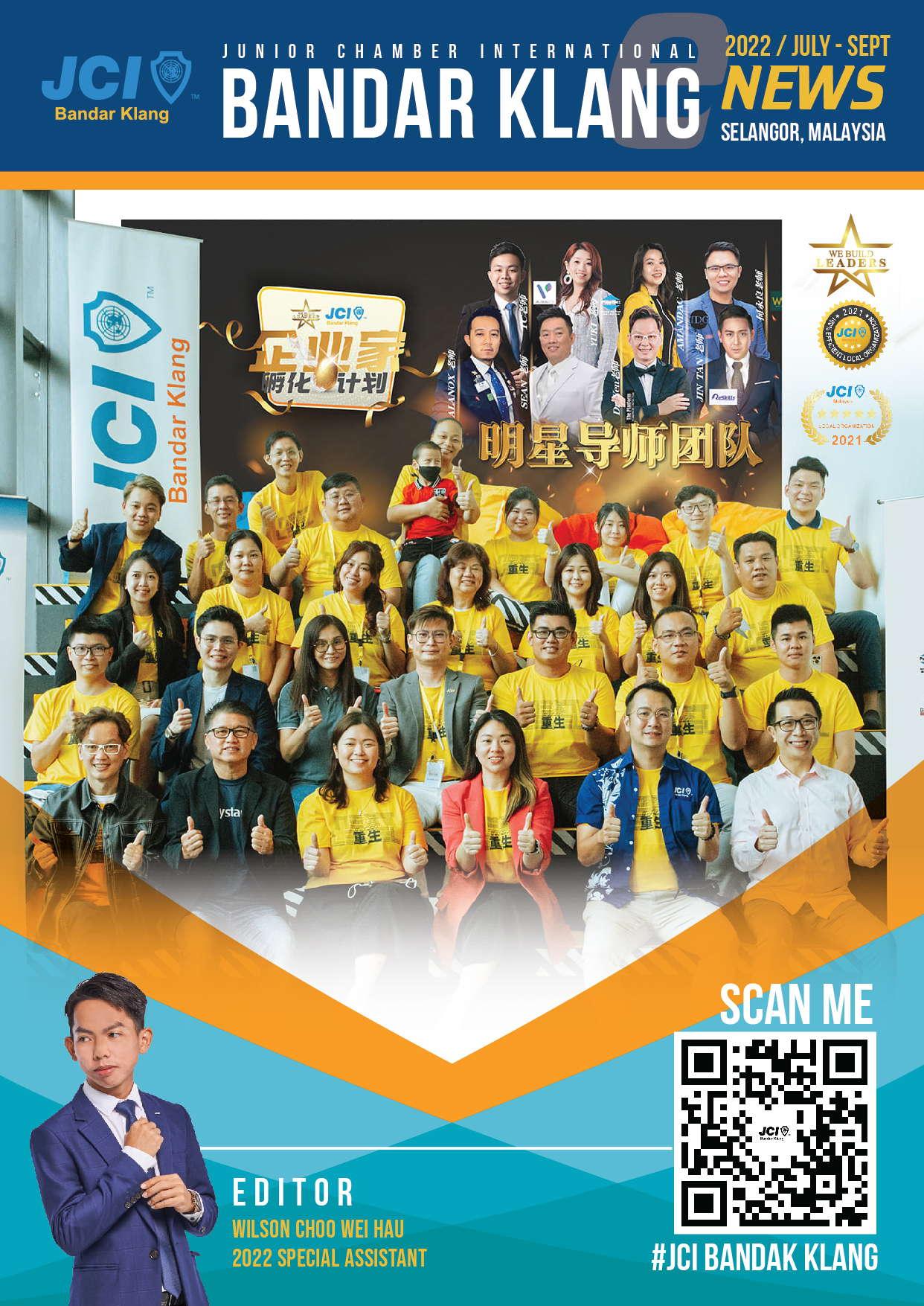 JCI Bandar Klang | 3rd Quarter E-Newsletter | Jul - Sep 2022 by JCI Bandar Klang - Issuu