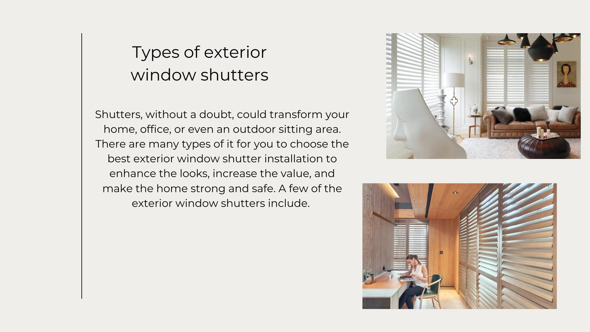 Know the Best Types of Exterior Windows Installation by Racontor - Issuu