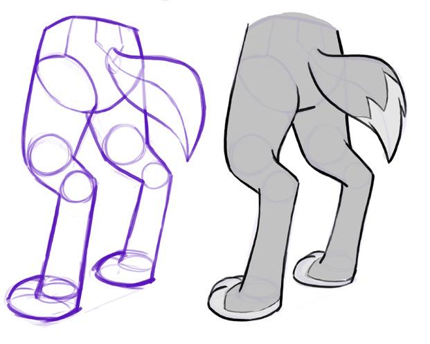 How To Draw An Anthro Dog