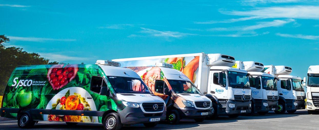 Sysco Food Delivery Truck