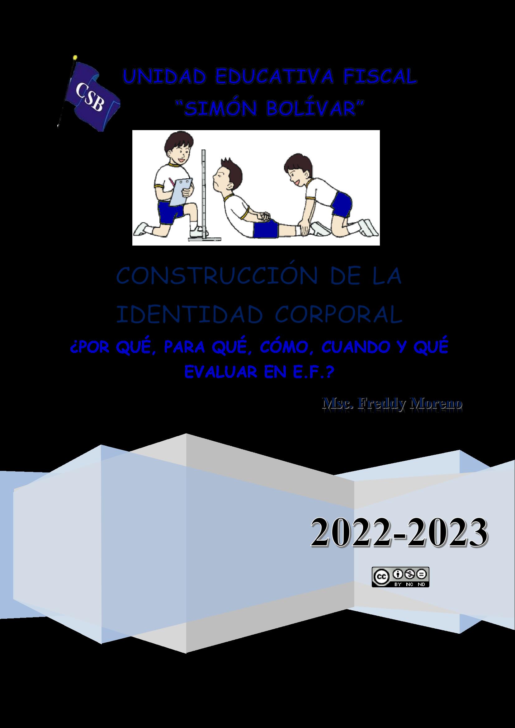 Construcción de la Identidad Corporal-Msc. Freddy Moreno. by Freddy ...