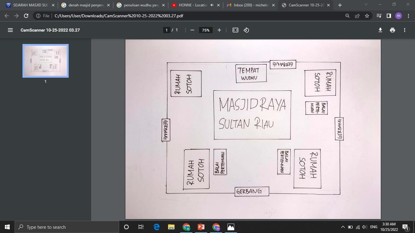 Arsitektur Masjid Raya Sultan Riau by Kllen W - Issuu