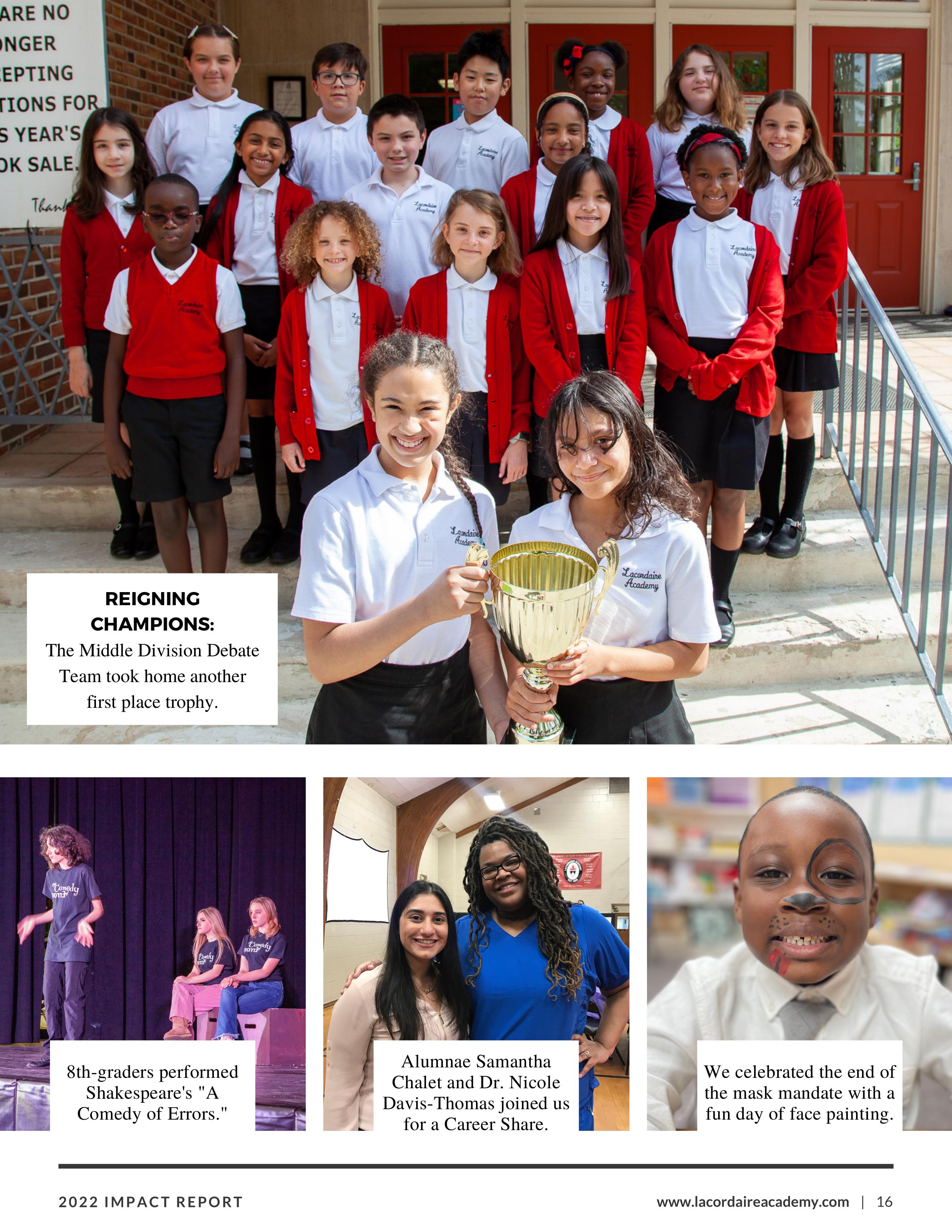 2022 Impact Report by Lacordaire Academy - Issuu