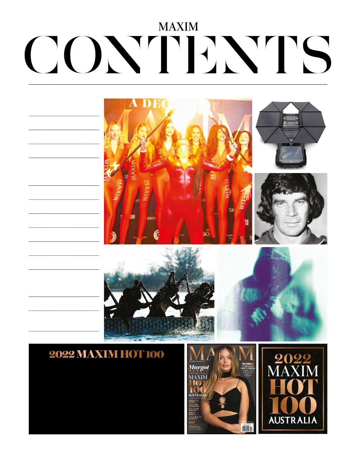 Maxim Magazine November 2022