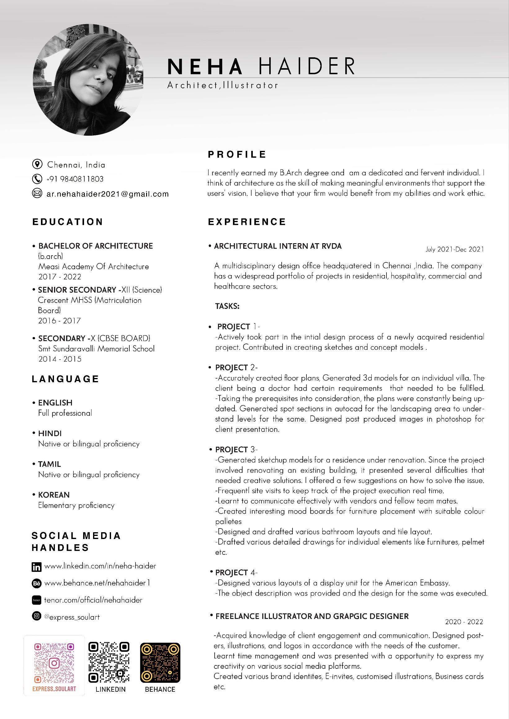 ARCHITECTURE PORTFOLIO 2022 - NEHA HAIDER by nehahaider - Issuu