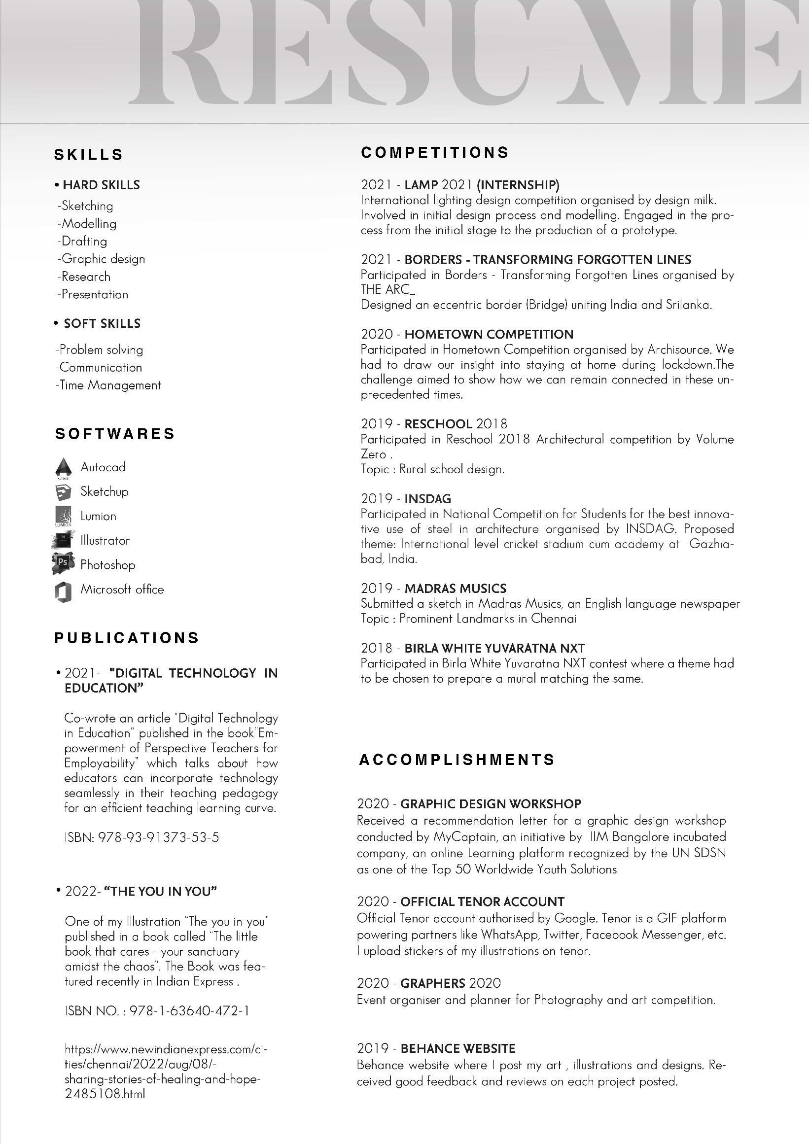 ARCHITECTURE PORTFOLIO 2022 - NEHA HAIDER by nehahaider - Issuu