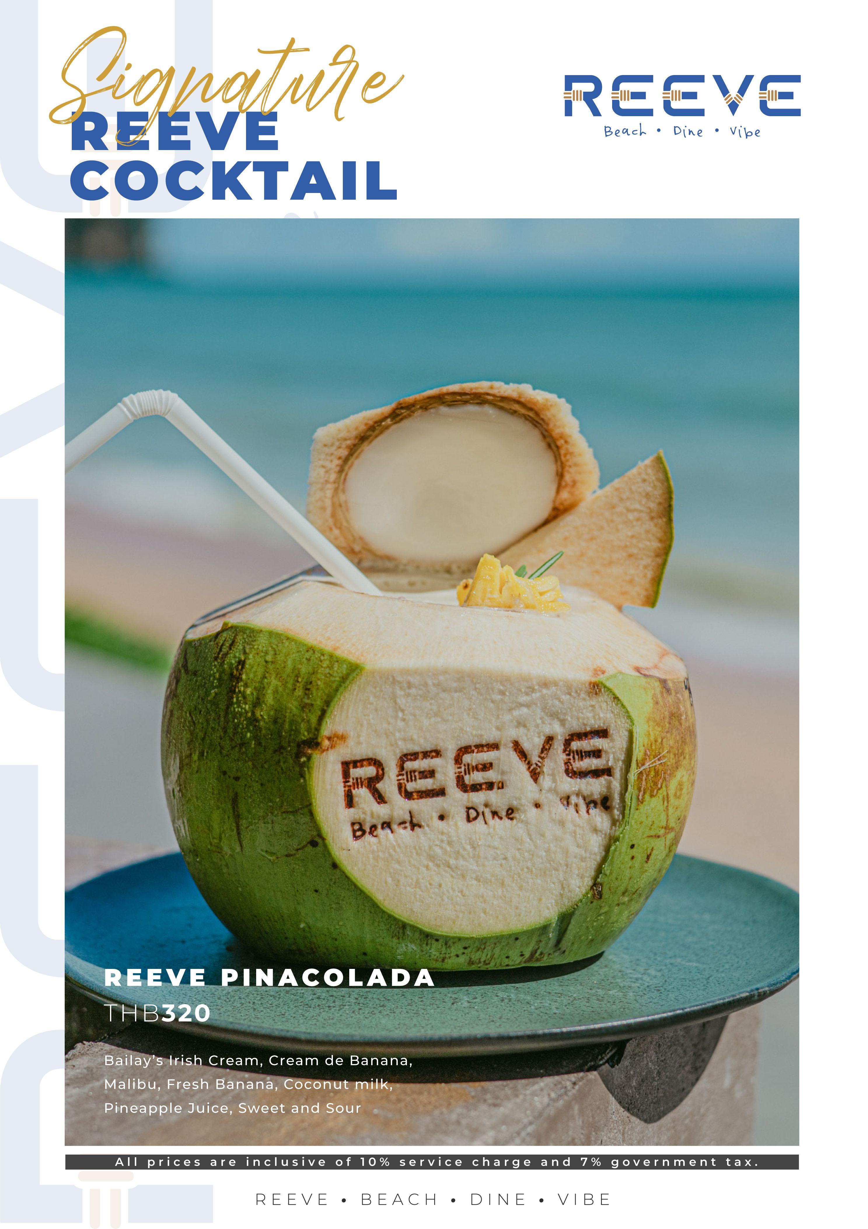 REEVE drink lists by Panan Group Aonang, Krabi - Issuu