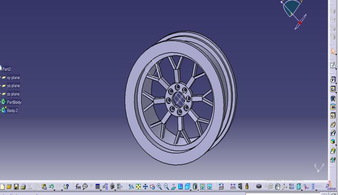 DESIGN AND ANALYSIS OF AUTOMOBILE WHEEL RIM USING DIFFERENT FILLET ...