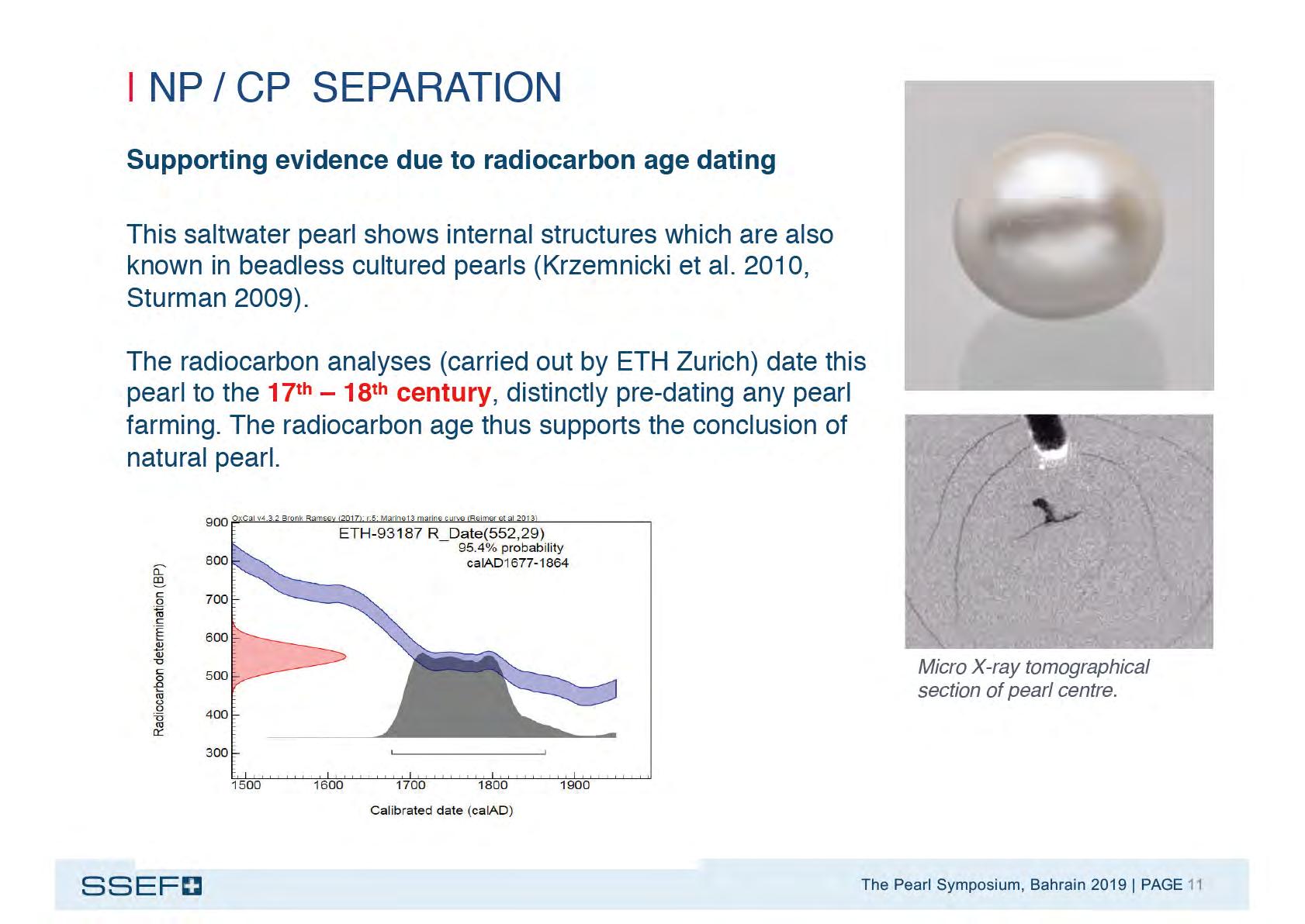 New frontiers in pearl analysis: age dating, DNA fingerprinting, and ...