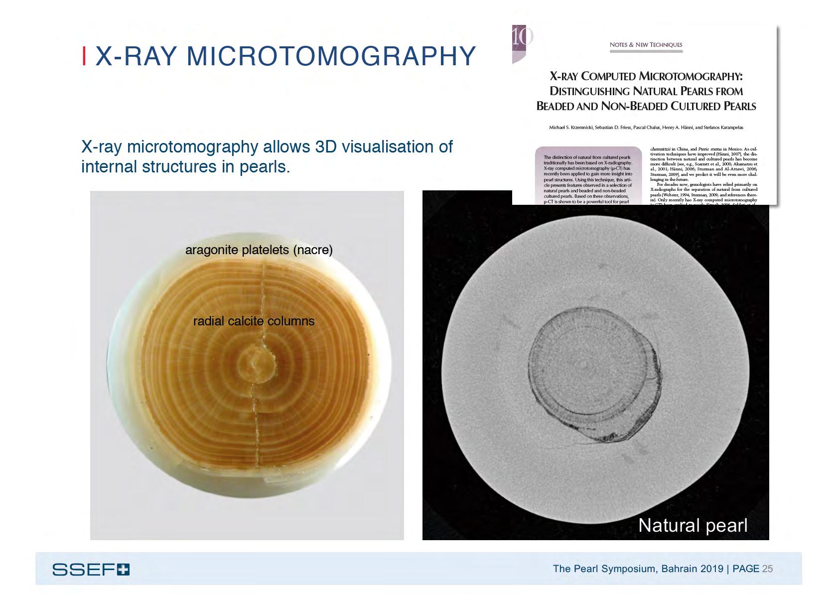 New frontiers in pearl analysis: age dating, DNA fingerprinting, and ...