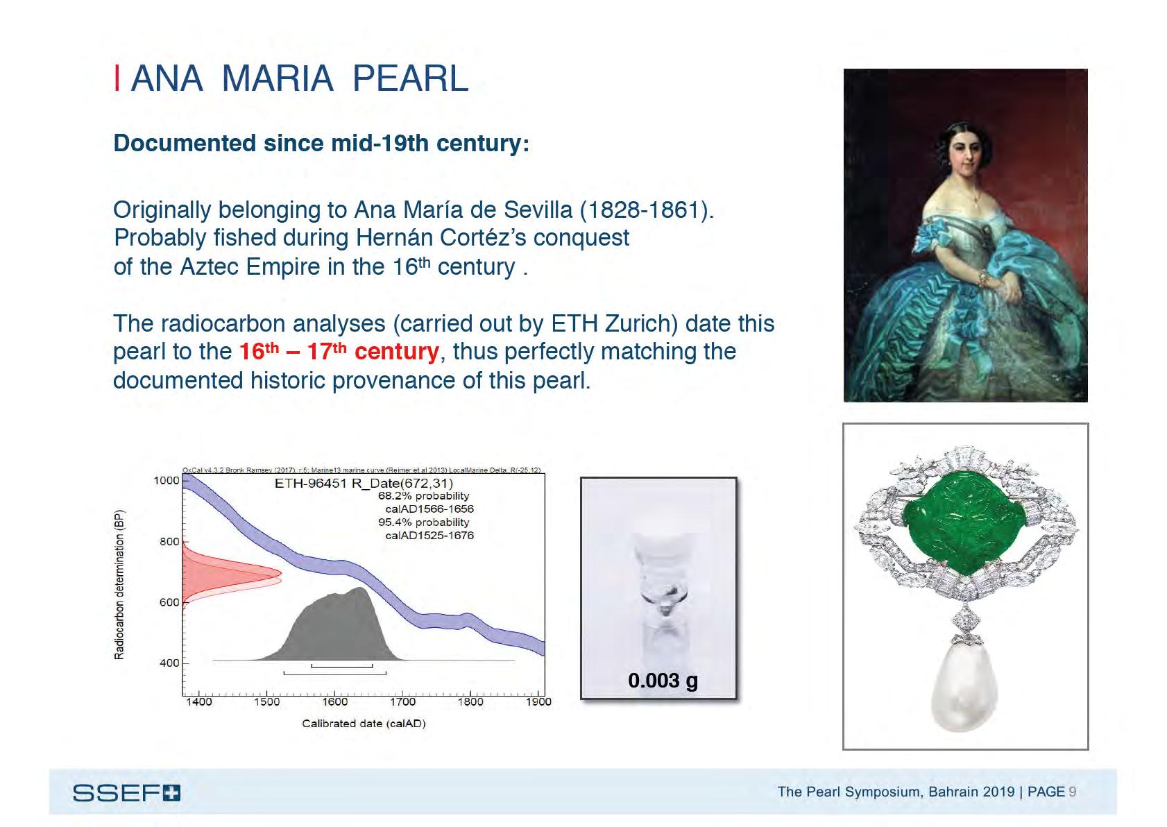 New frontiers in pearl analysis: age dating, DNA fingerprinting, and ...