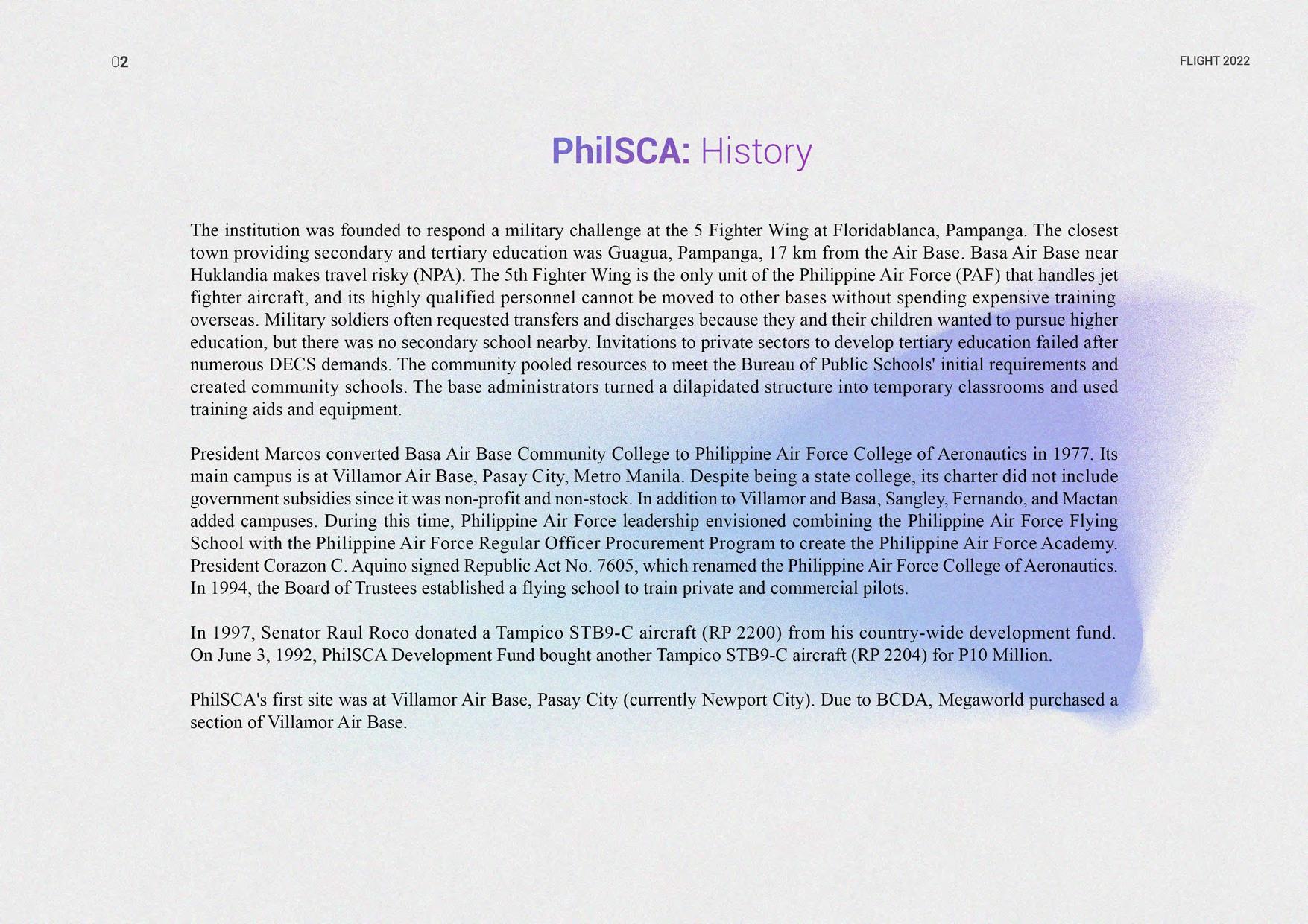 FLIGHT 2022 SAMPLE YEARBOOK by Graduating Class Officers - Issuu