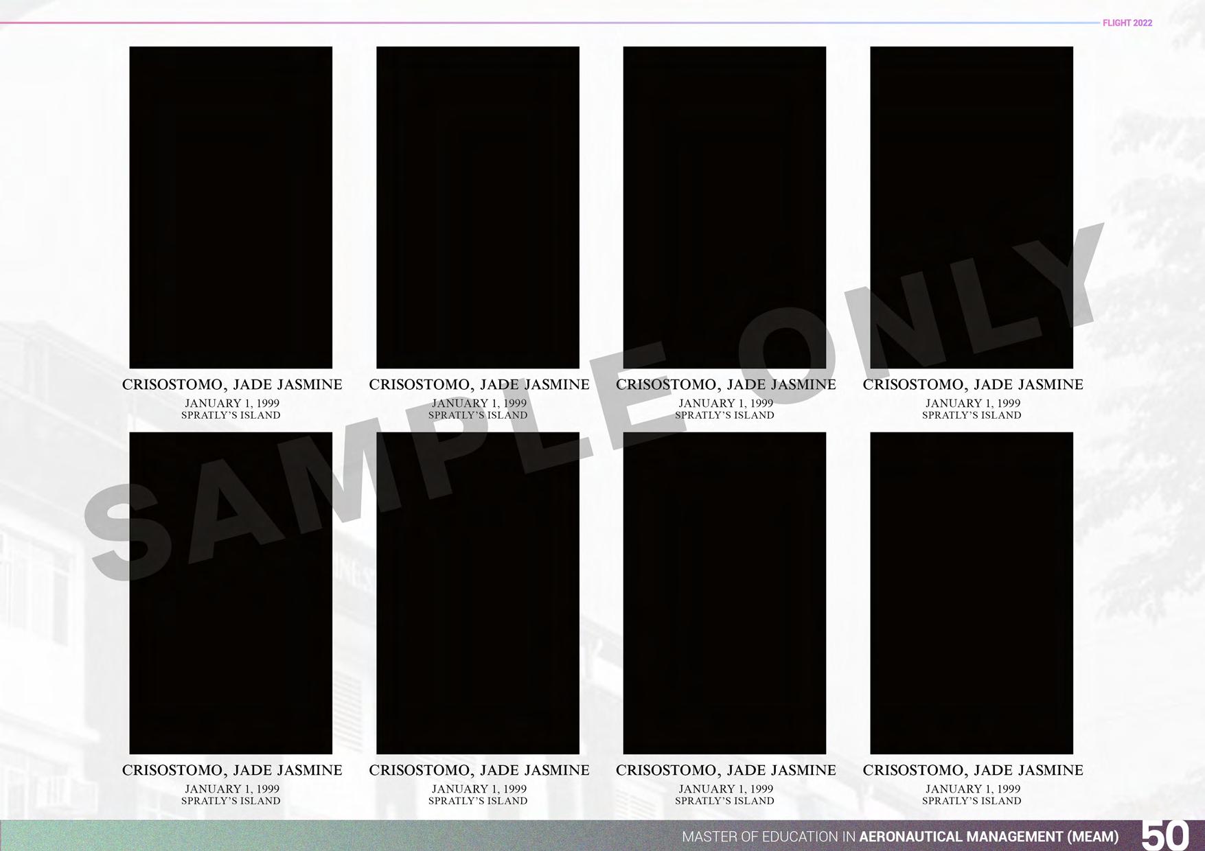 FLIGHT 2022 SAMPLE YEARBOOK by Graduating Class Officers - Issuu