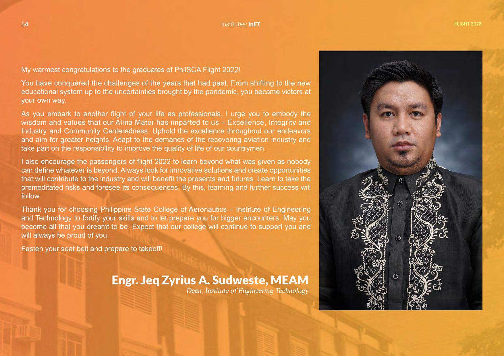 FLIGHT 2022 SAMPLE YEARBOOK by Graduating Class Officers - Issuu