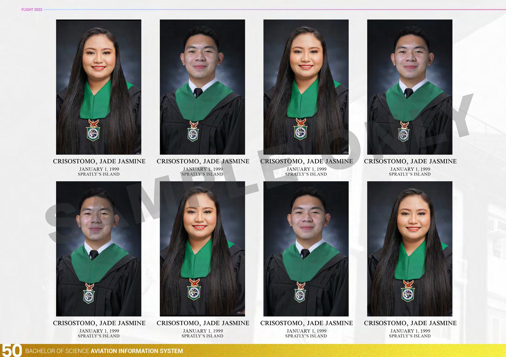 FLIGHT 2022 SAMPLE YEARBOOK by Graduating Class Officers - Issuu