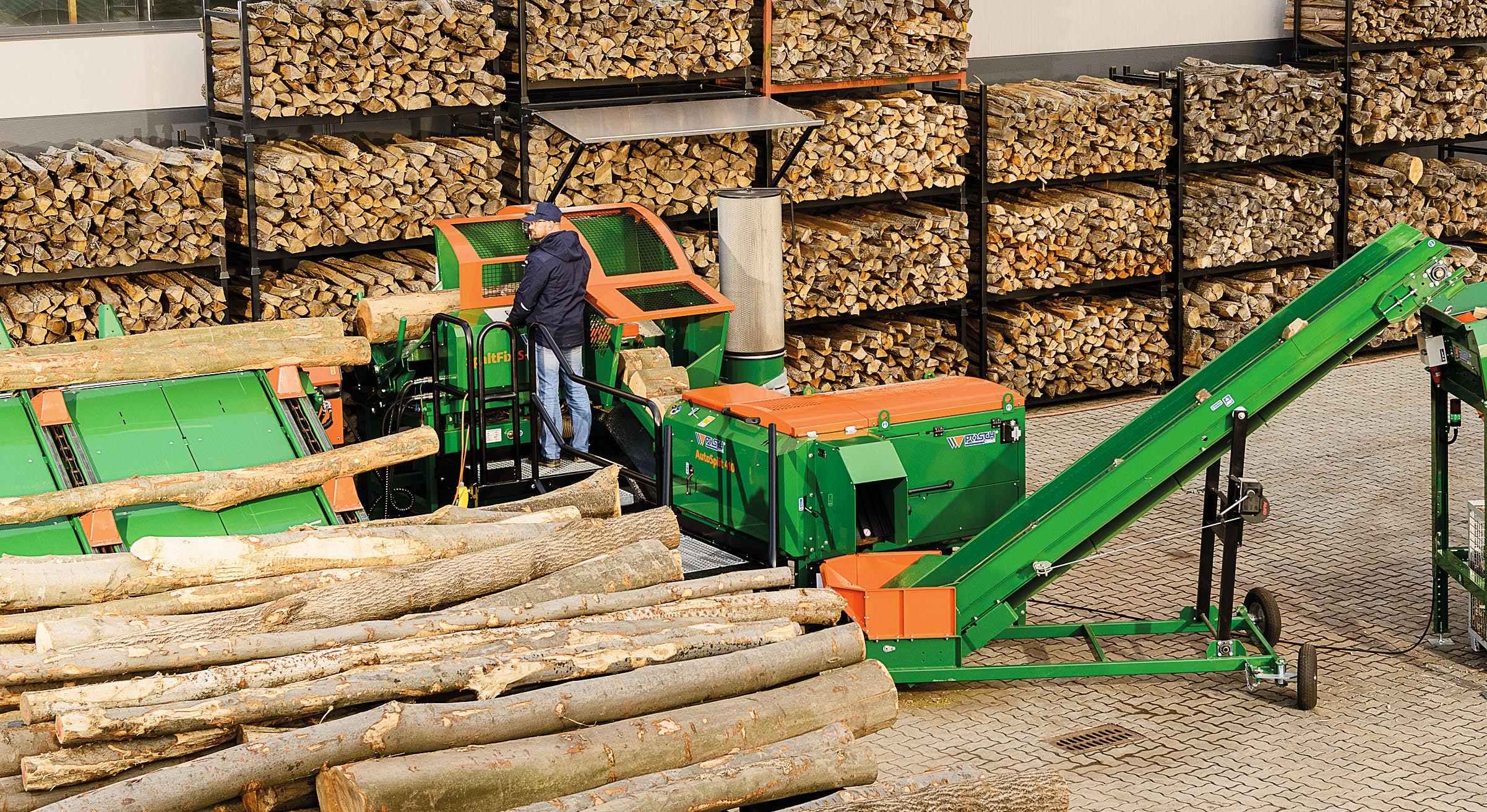 POSCH - SpaltFix product overview firewood processor by POSCH Leibnitz ...