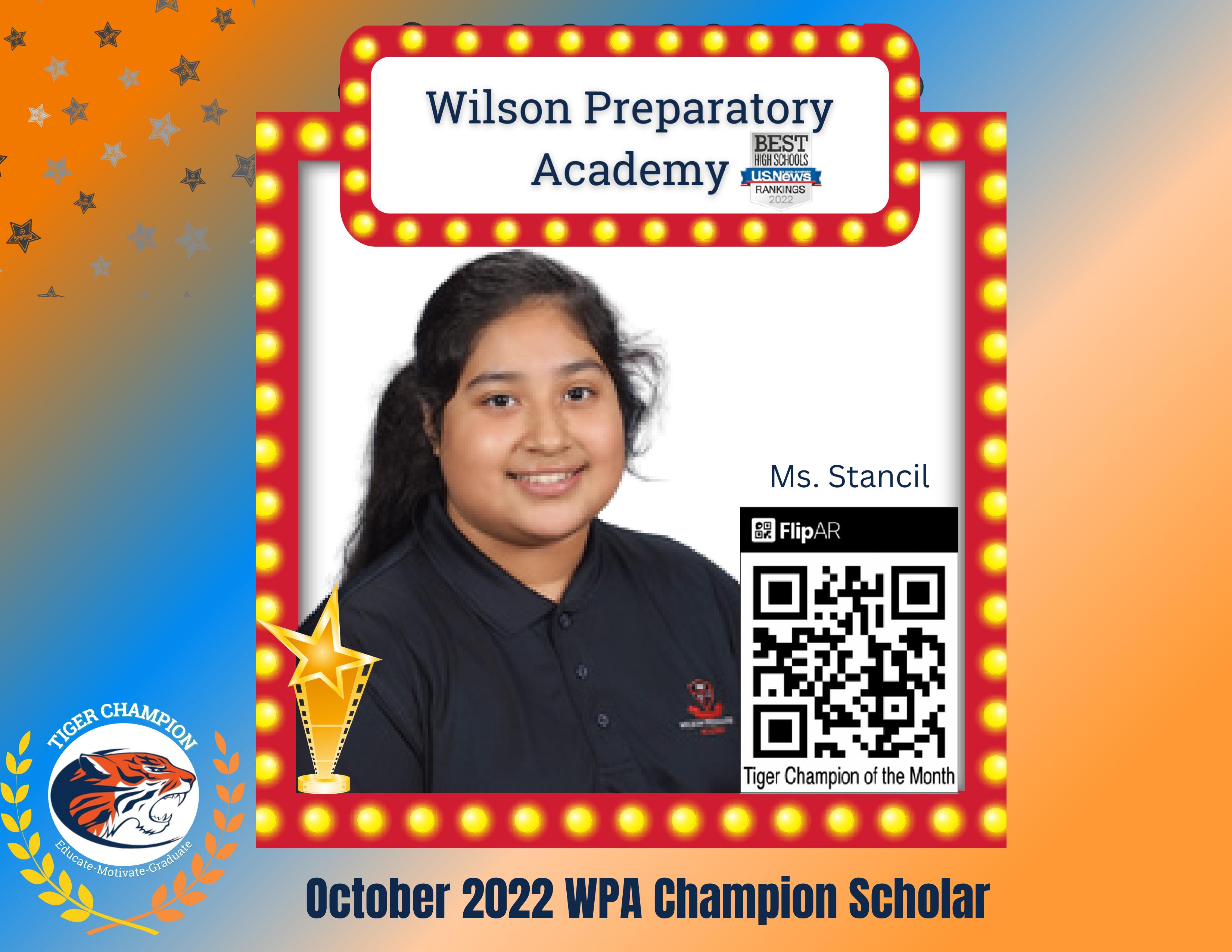 Wilson Prep October 2022 Champs by Randall Sampson - Issuu