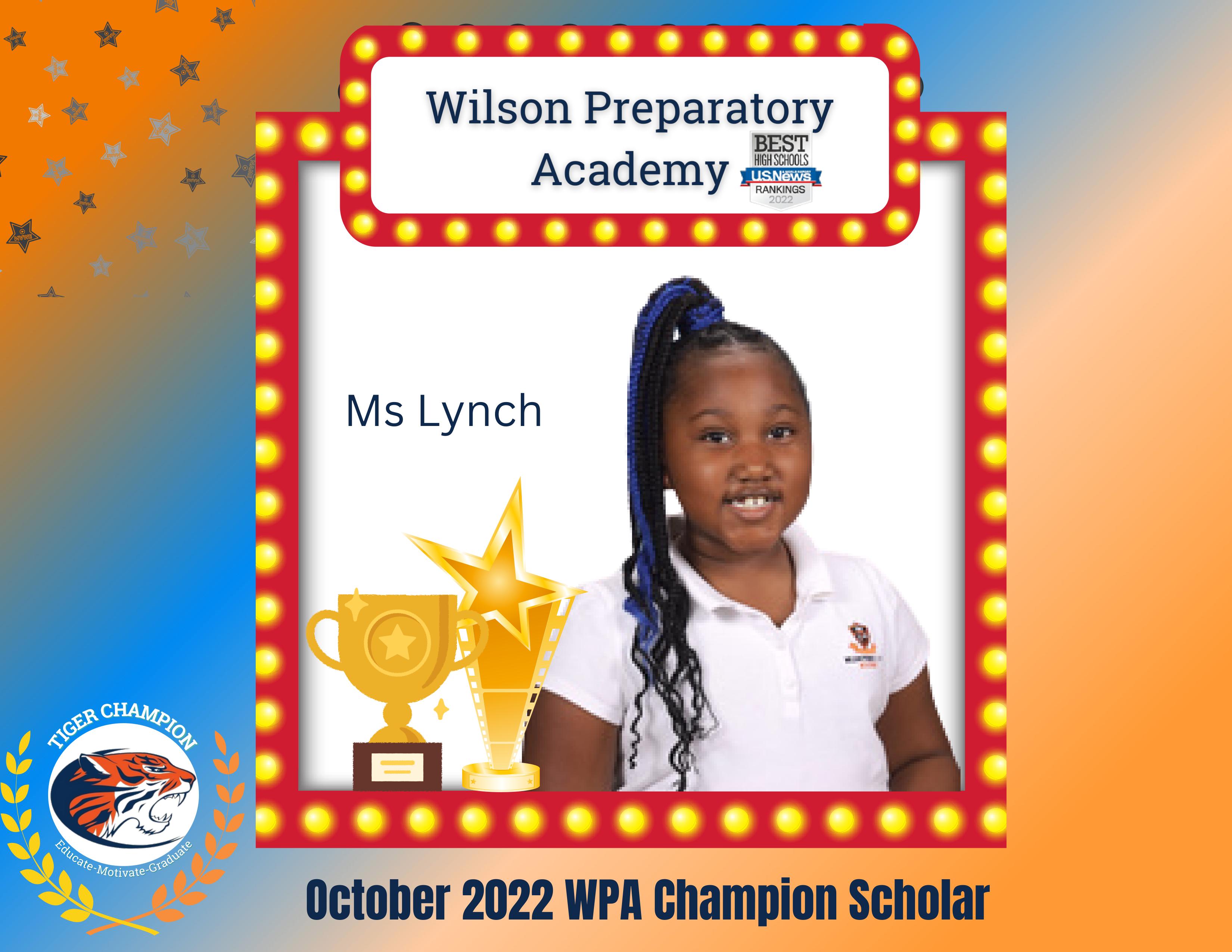 Wilson Prep October 2022 Champs by Randall Sampson - Issuu
