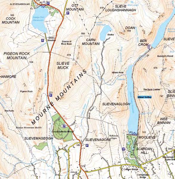 Mourne Mountains Walking Route Cards by VisitMourne - Issuu