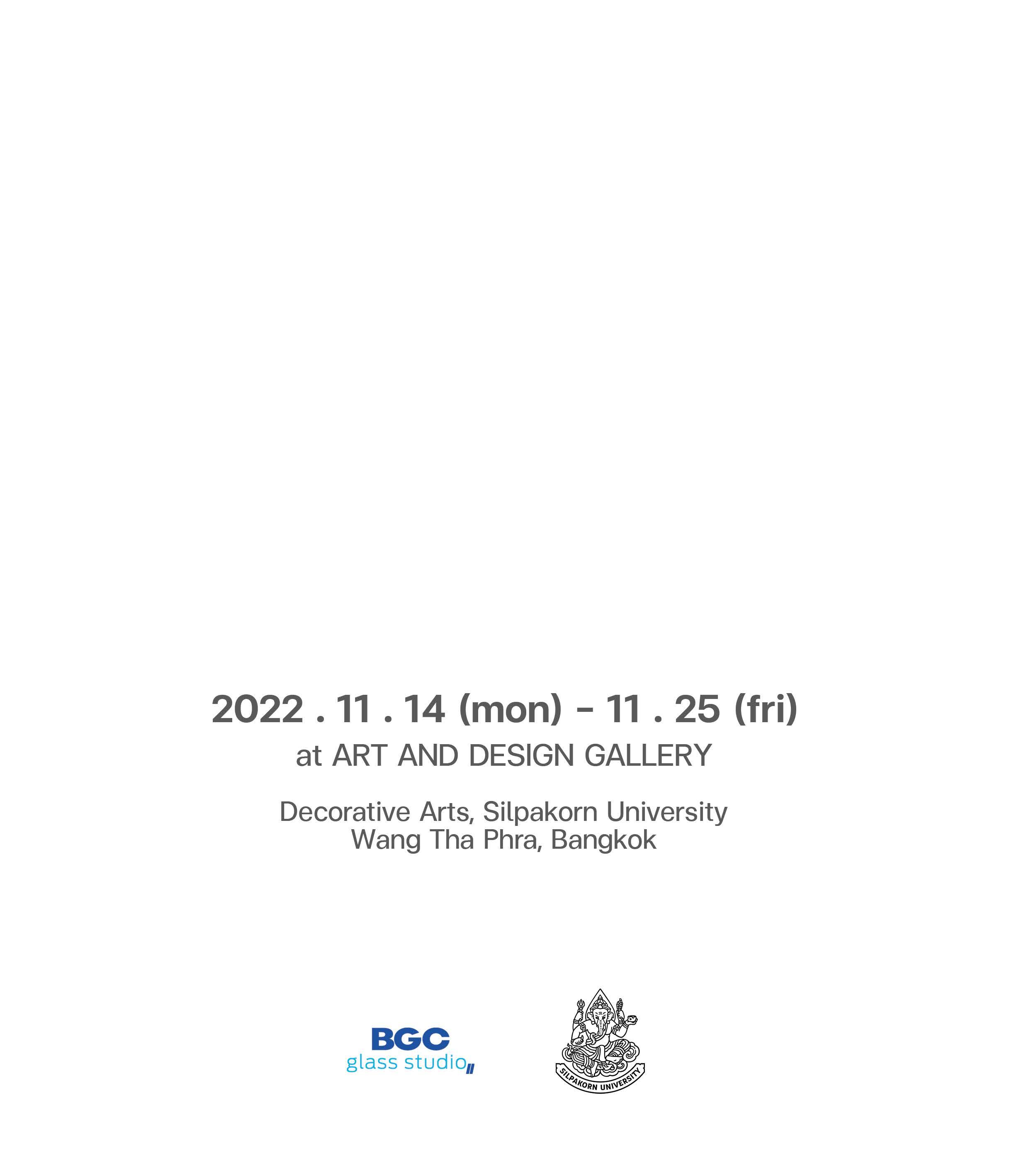 Solo Exhibition : Texture of LIFE by Chattakan Vongsiri by BGC Glass ...
