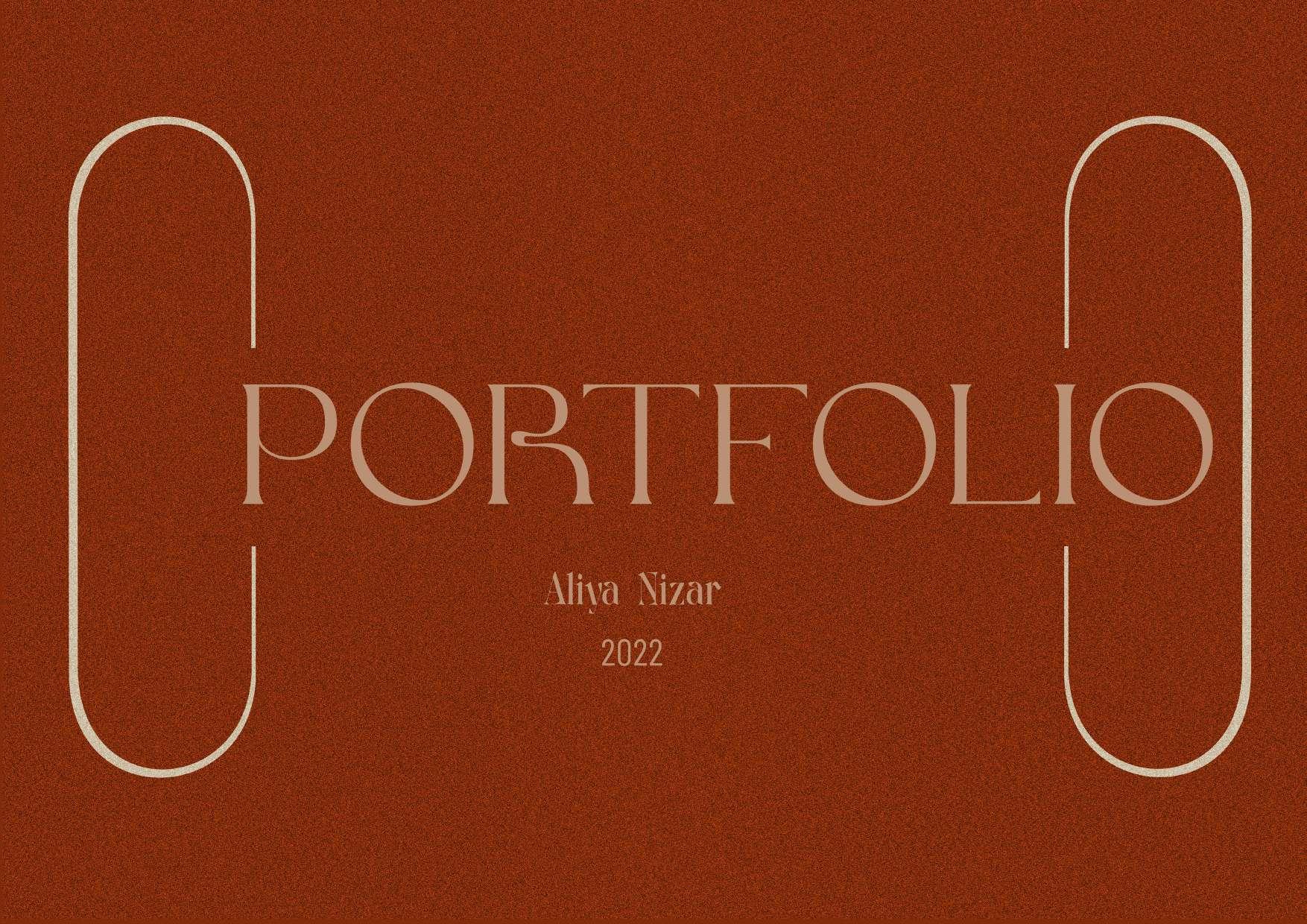 Aliya Nizar Portfolio 2022 by Aliya_Nizar - Issuu