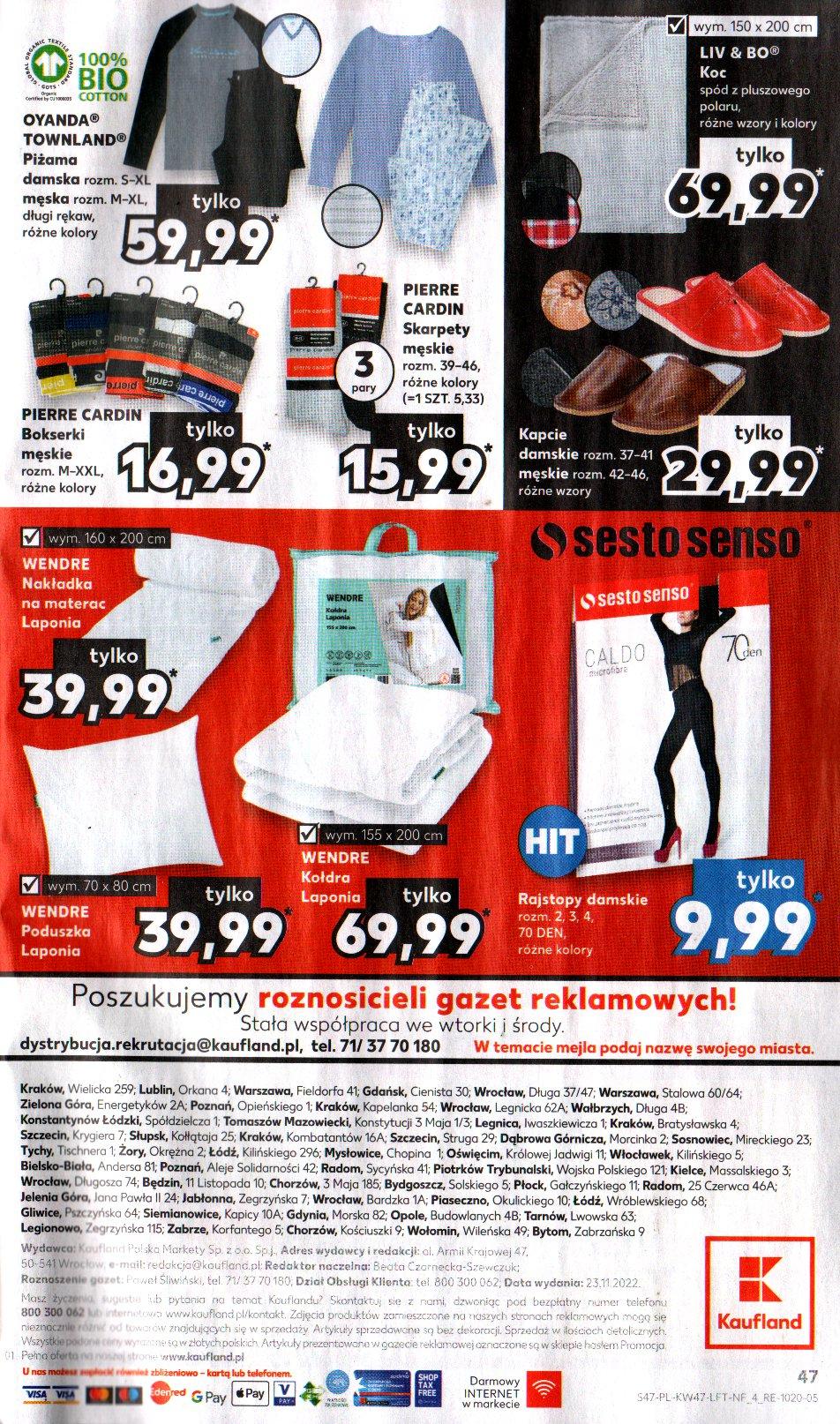 Kaufland gazetka od 24.11 do 30.11.2022 by iUlotka.pl - Issuu